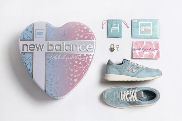 น่ารักสดใส ปาใจให้เลย! New Balance “Love Locks” สนีกเกอร์สุดคิ้วท์ที่ ...