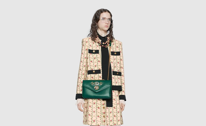 Gucci Rajah Shoulder Bag - JEAB.com