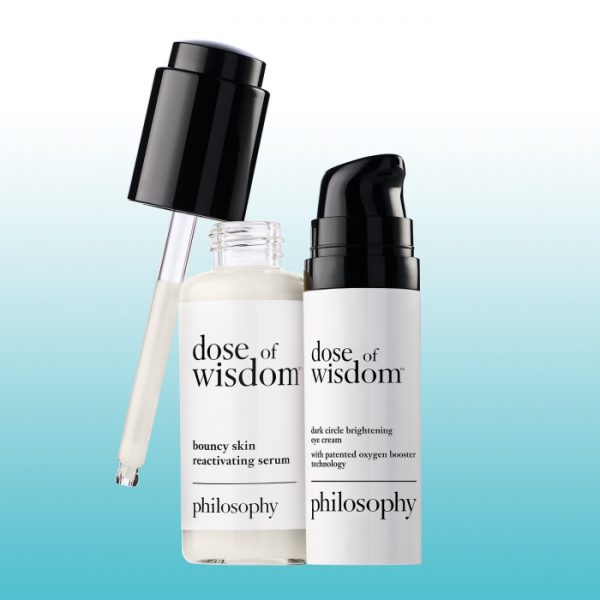 Philosophy ออกไอเทมใหม่ dose of wisdom™ dark circle brightening eye ...